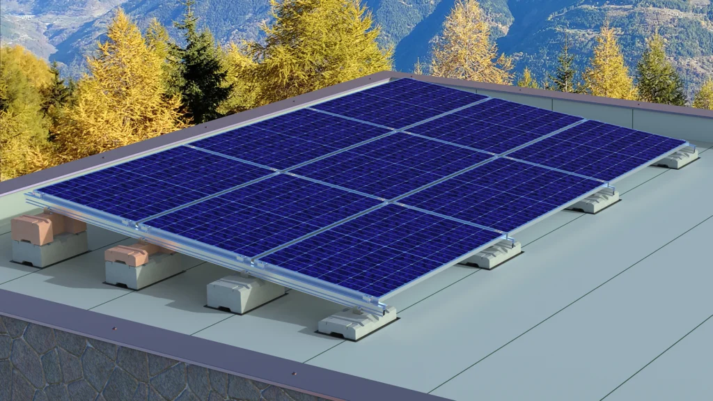 MTT: The new modular fixing system for flat roofs - Teknomega